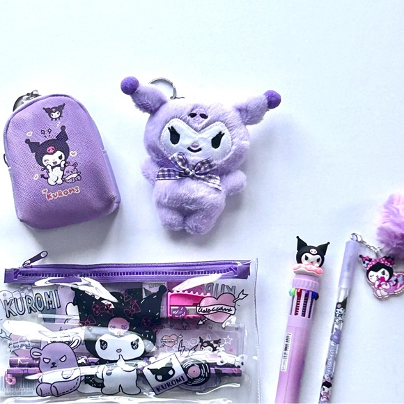 Sanrio | Bags | Kuromi Super Cute Piece Mini Bundle | Poshmark